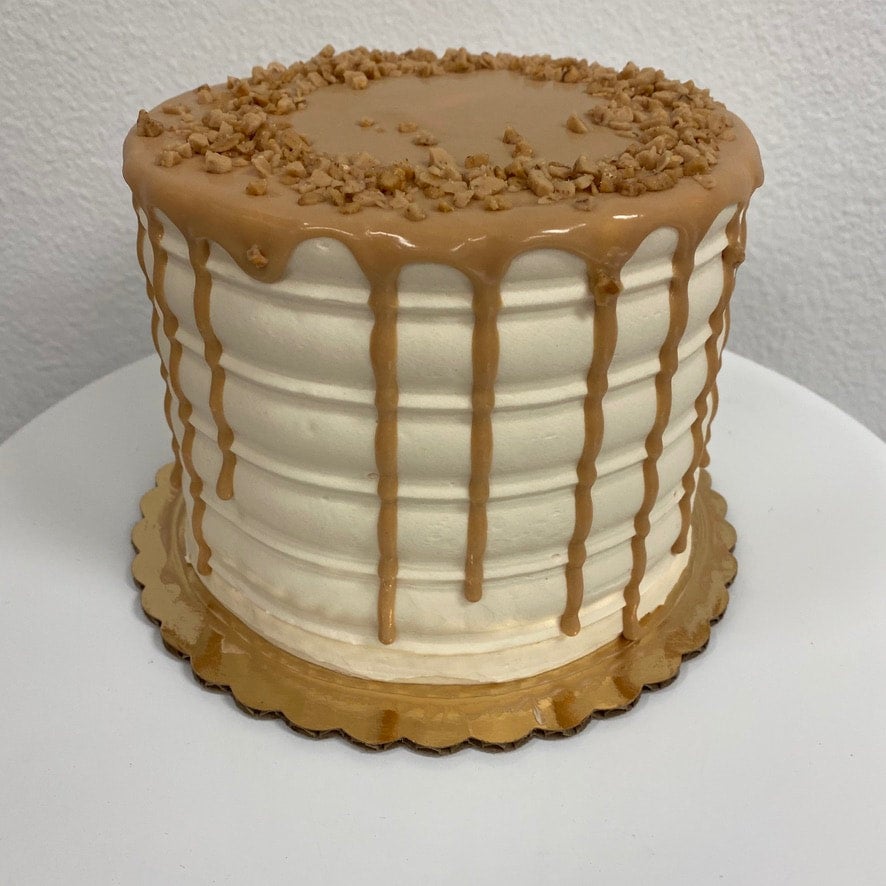 Salted Caramel Toffee Cake | Sugar Lab Bake Shop