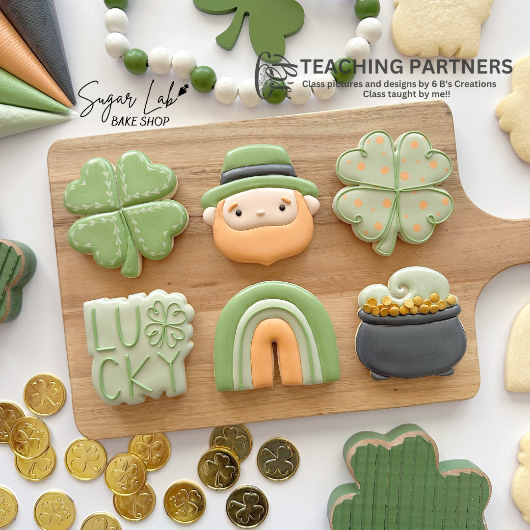 St Patrick's Day Cookie Decorating Class - Sunday March 16 | Sugar Lab ...